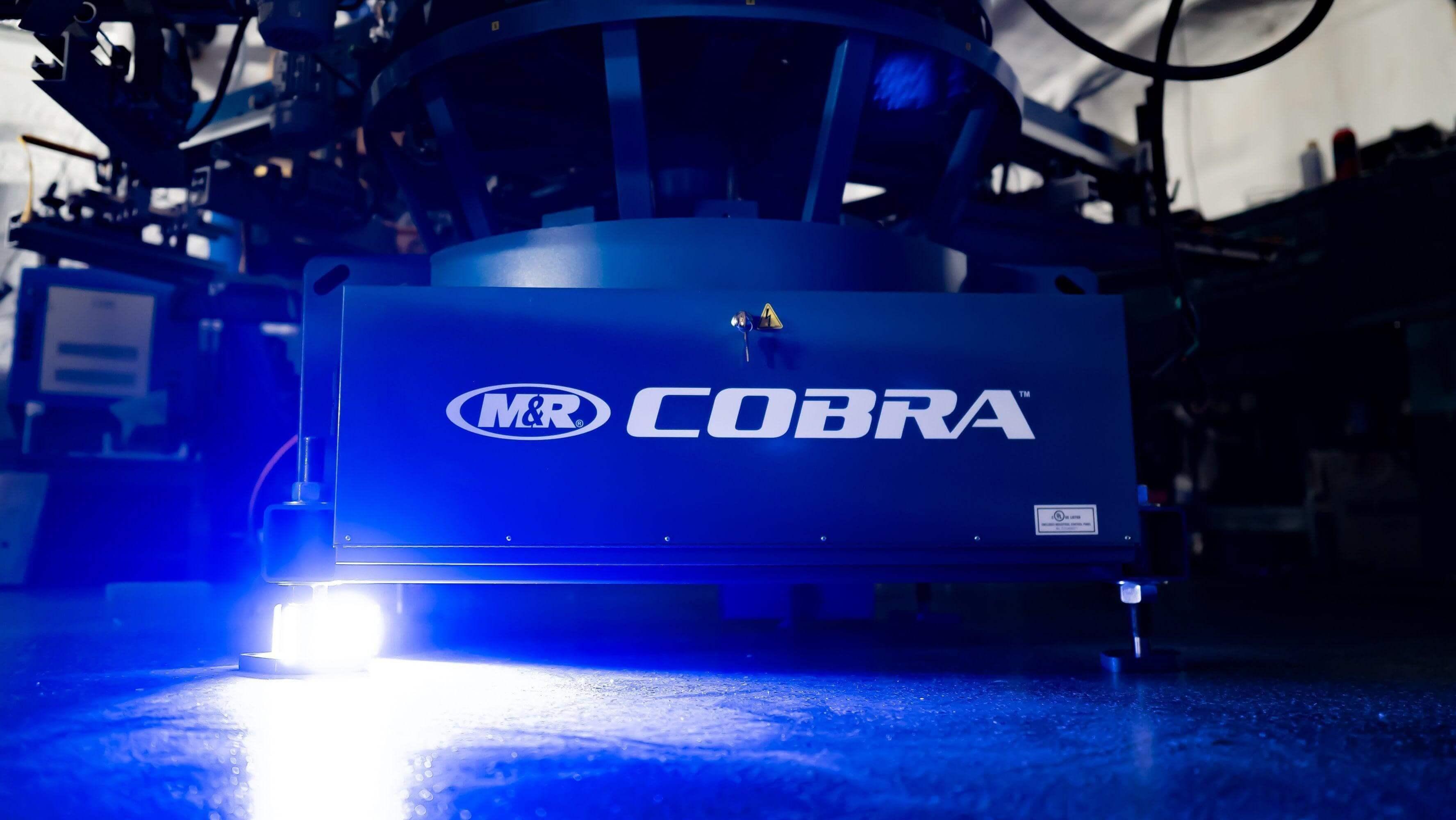 A New Beginning with the M&R Cobra Automatic Screen Printing at Arnold ...